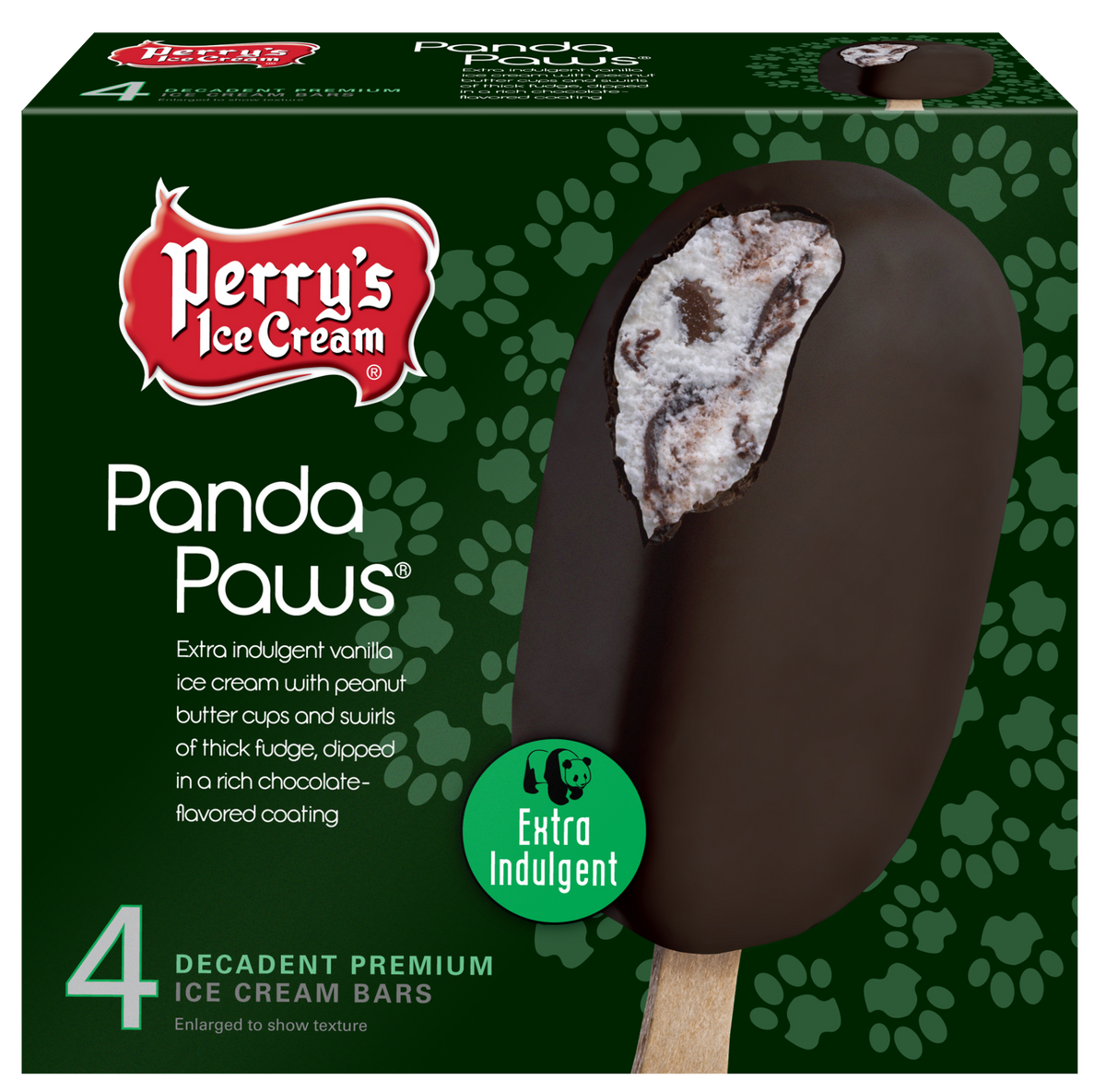 Panda Paws® Extra Indulgent Bars (6 BOXES) | Perry's Ice Cream Online ...