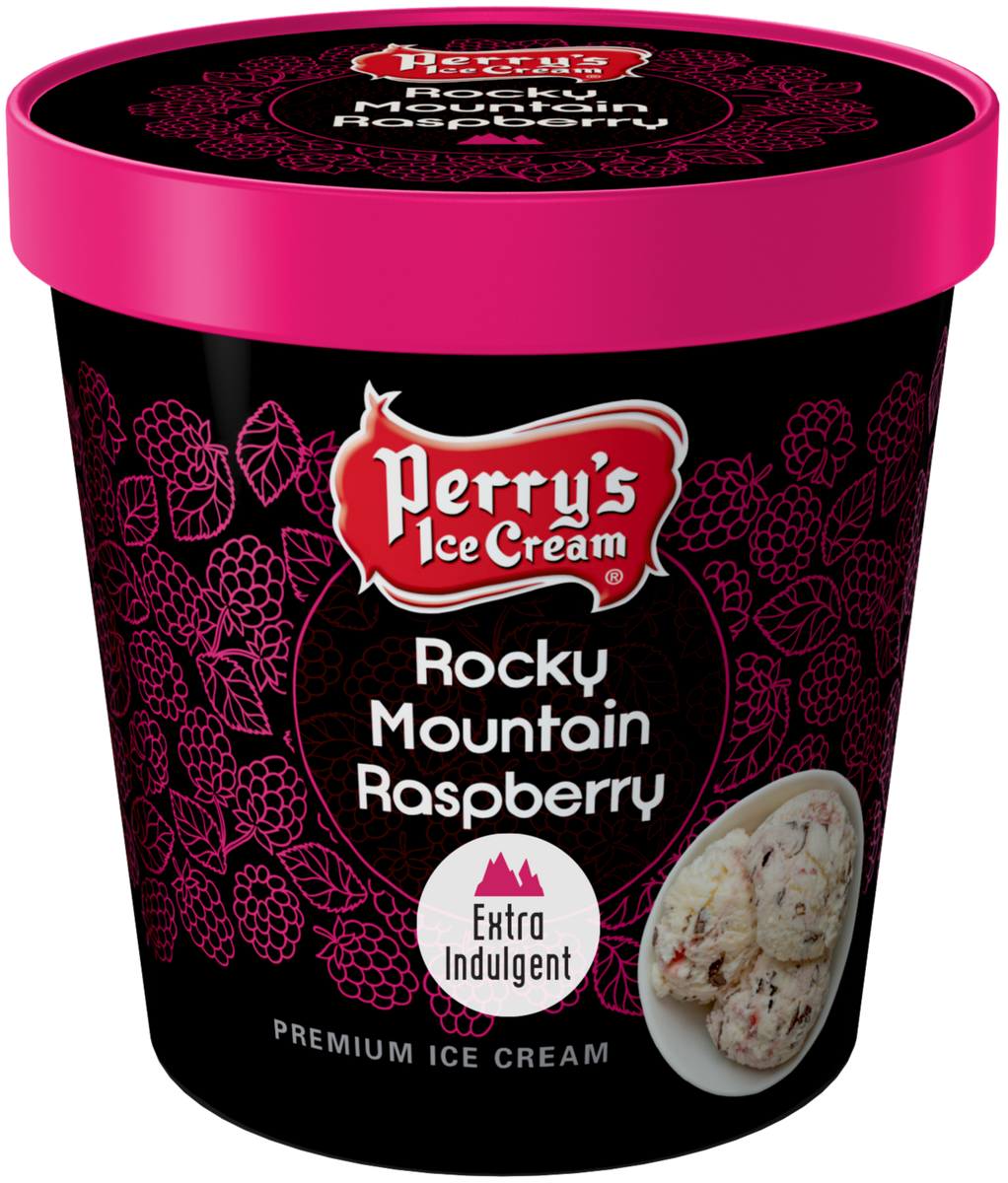 Rocky Mountain Raspberry - (8 PACK) PINTS | Perry's Ice Cream Online ...